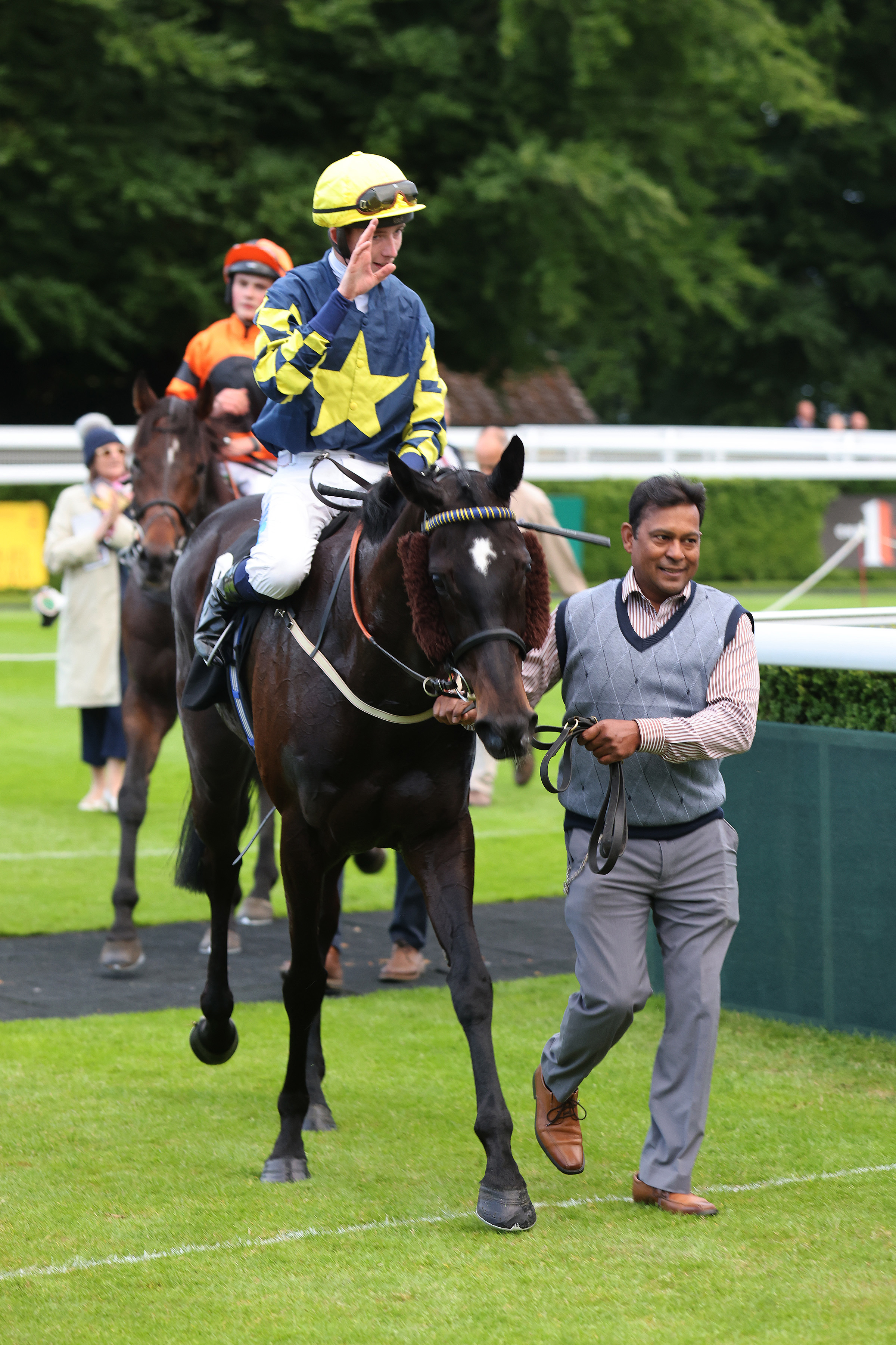 Apprentice jockey Joe Leavy comes out on top at Goodwood Racecourse ...