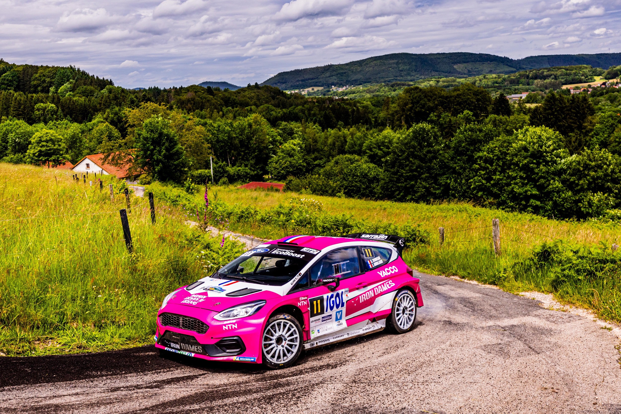 Iron Dames return to Goodwood for hillclimb and rally stage runs ...
