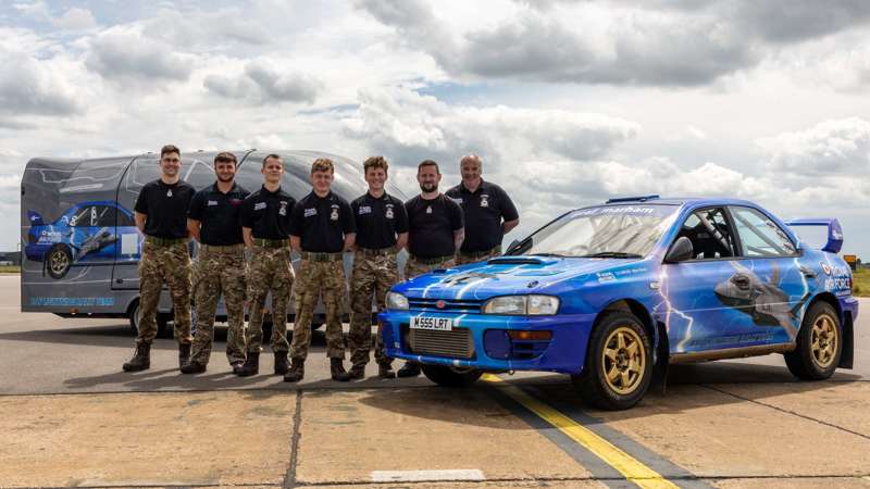 RAF Marham Lightning Rally Team swap horse-power for people power ...