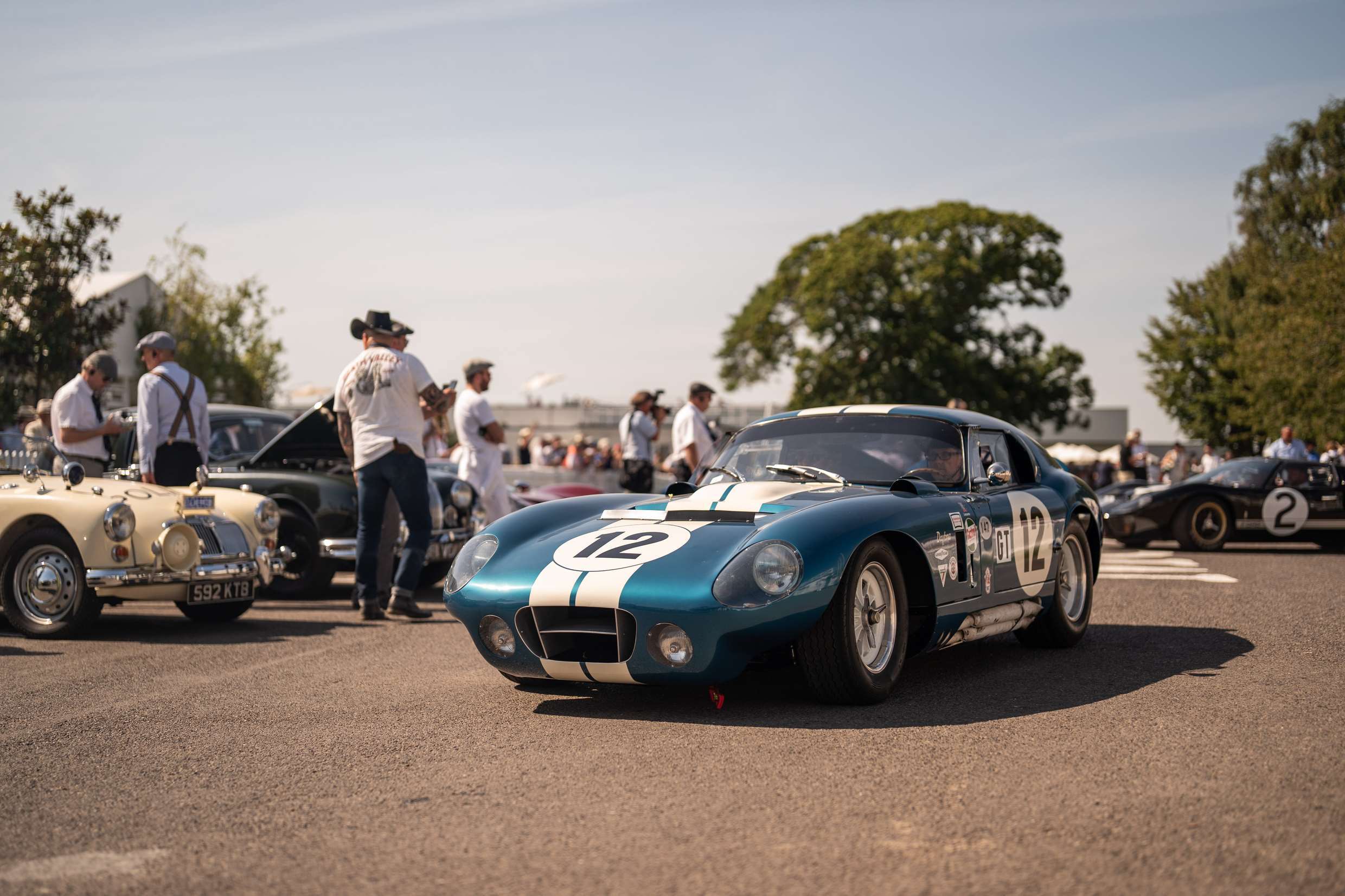 Carroll Shelby Centenary Celebration at the 2023 Goodwood Revival ...