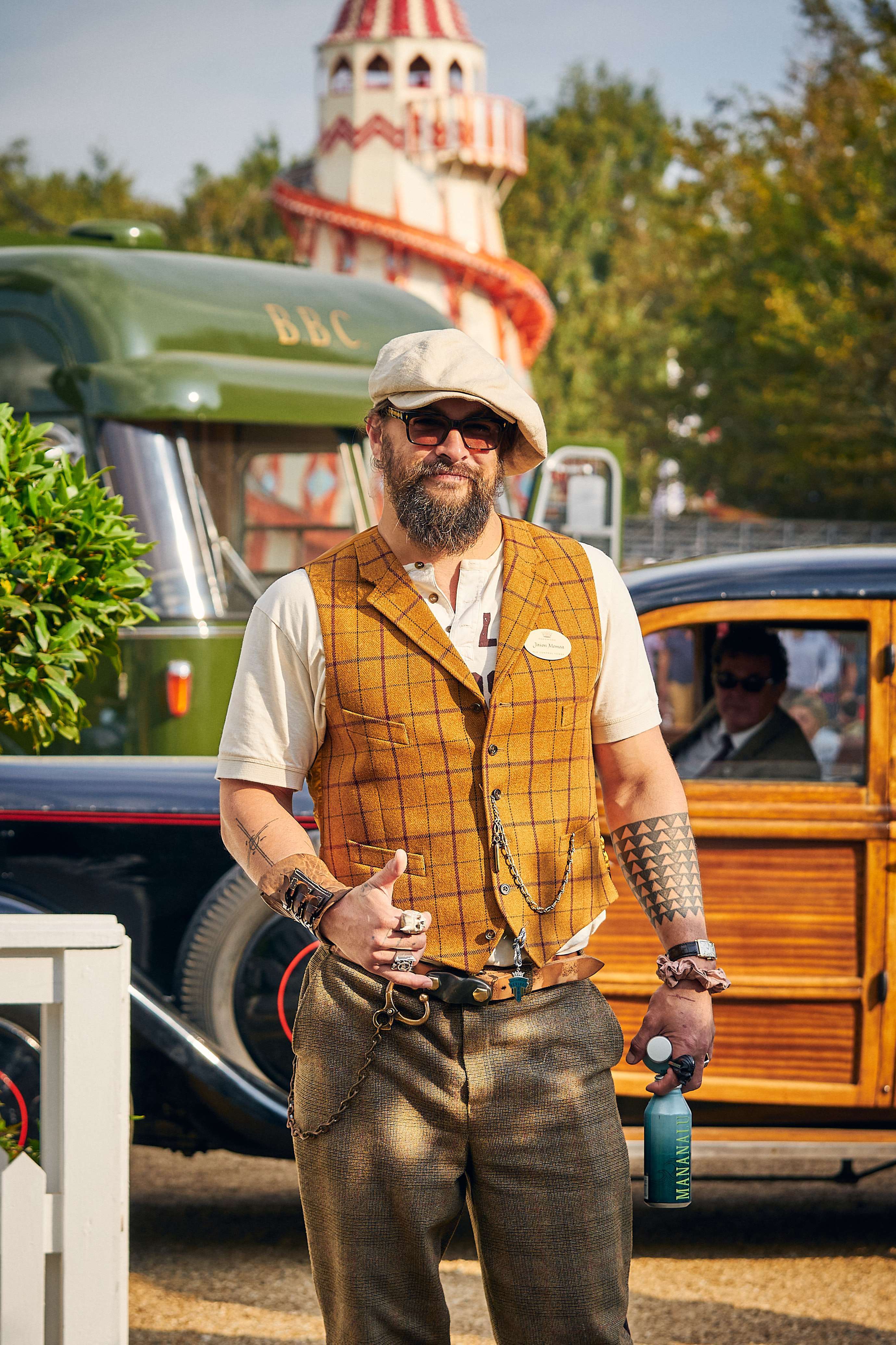 Jason Momoa at the Goodwood Revival | Goodwood Media Centre