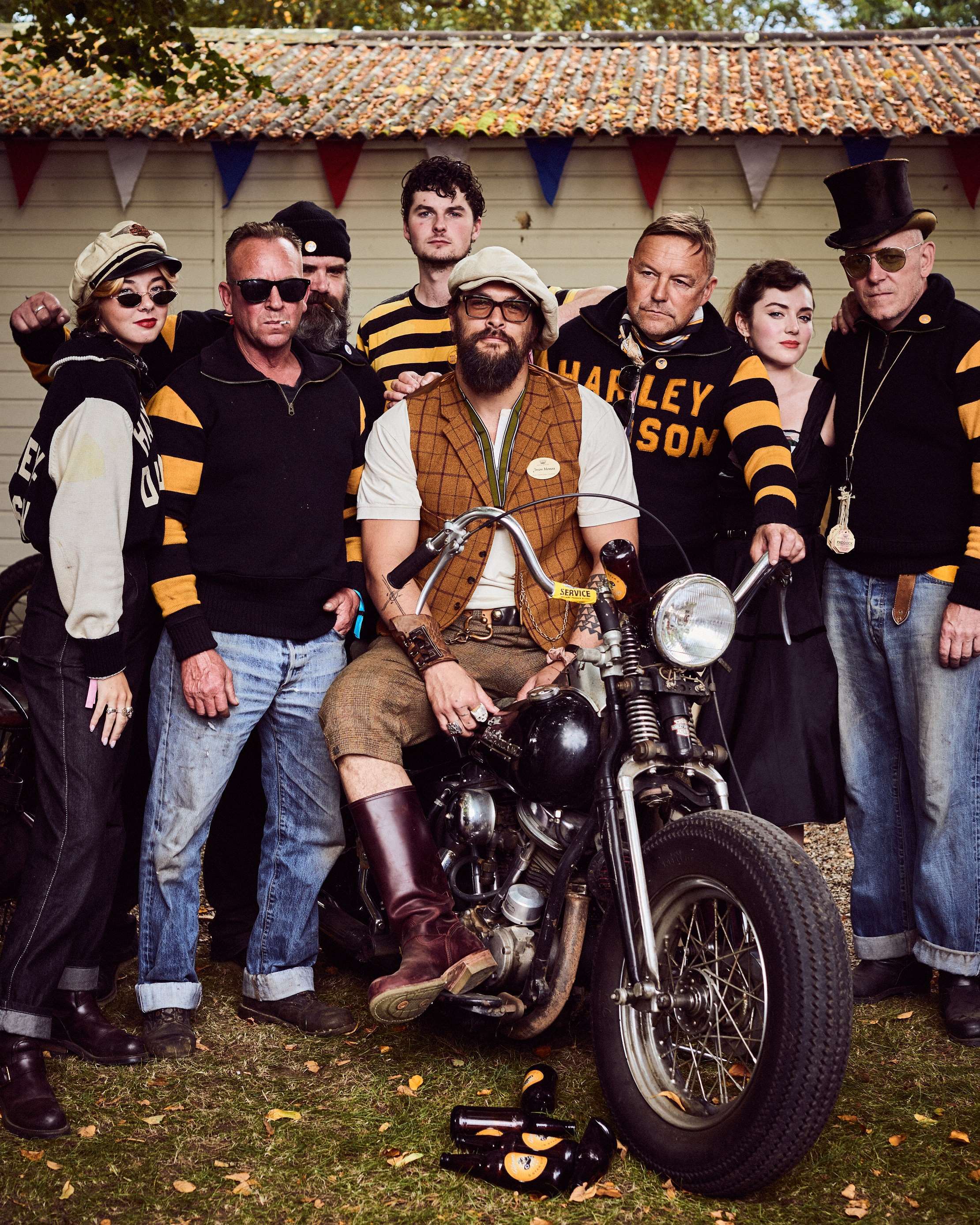 Jason Momoa at the Goodwood Revival | Goodwood Media Centre