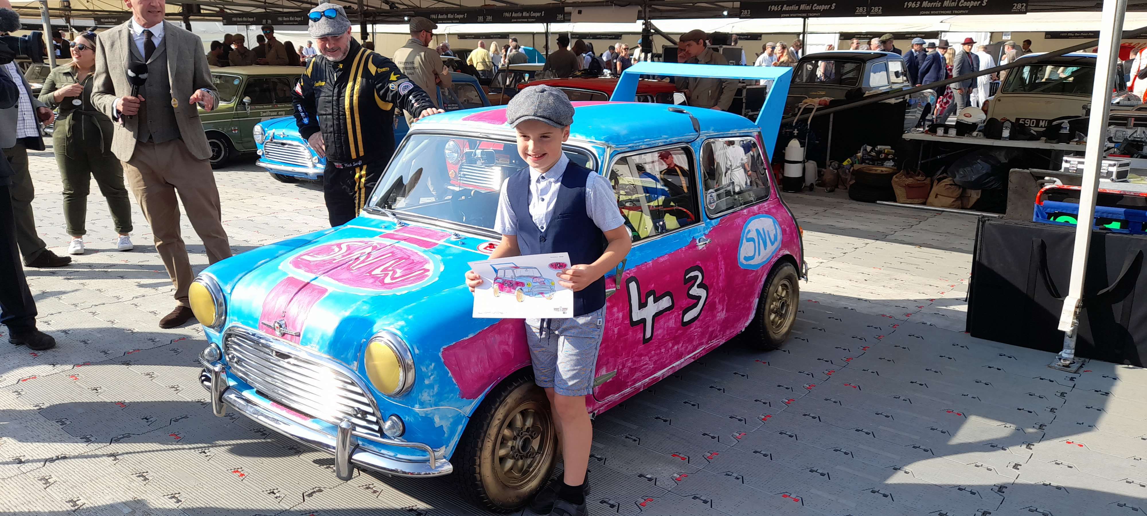 That’s a wrap! Mini designed by 9-year-old Stanley Wilkinson triumphs ...