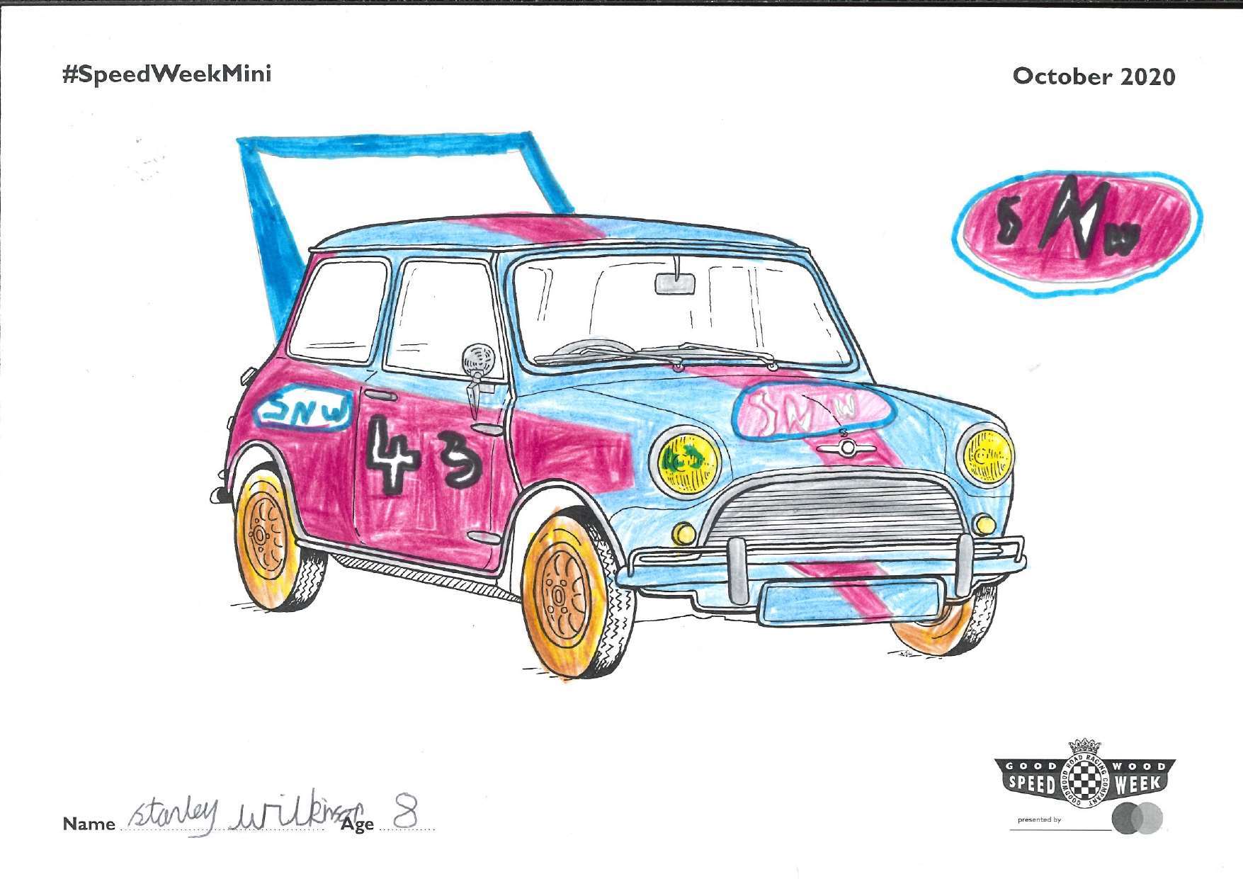 That’s a wrap! Mini designed by 9-year-old Stanley Wilkinson triumphs ...