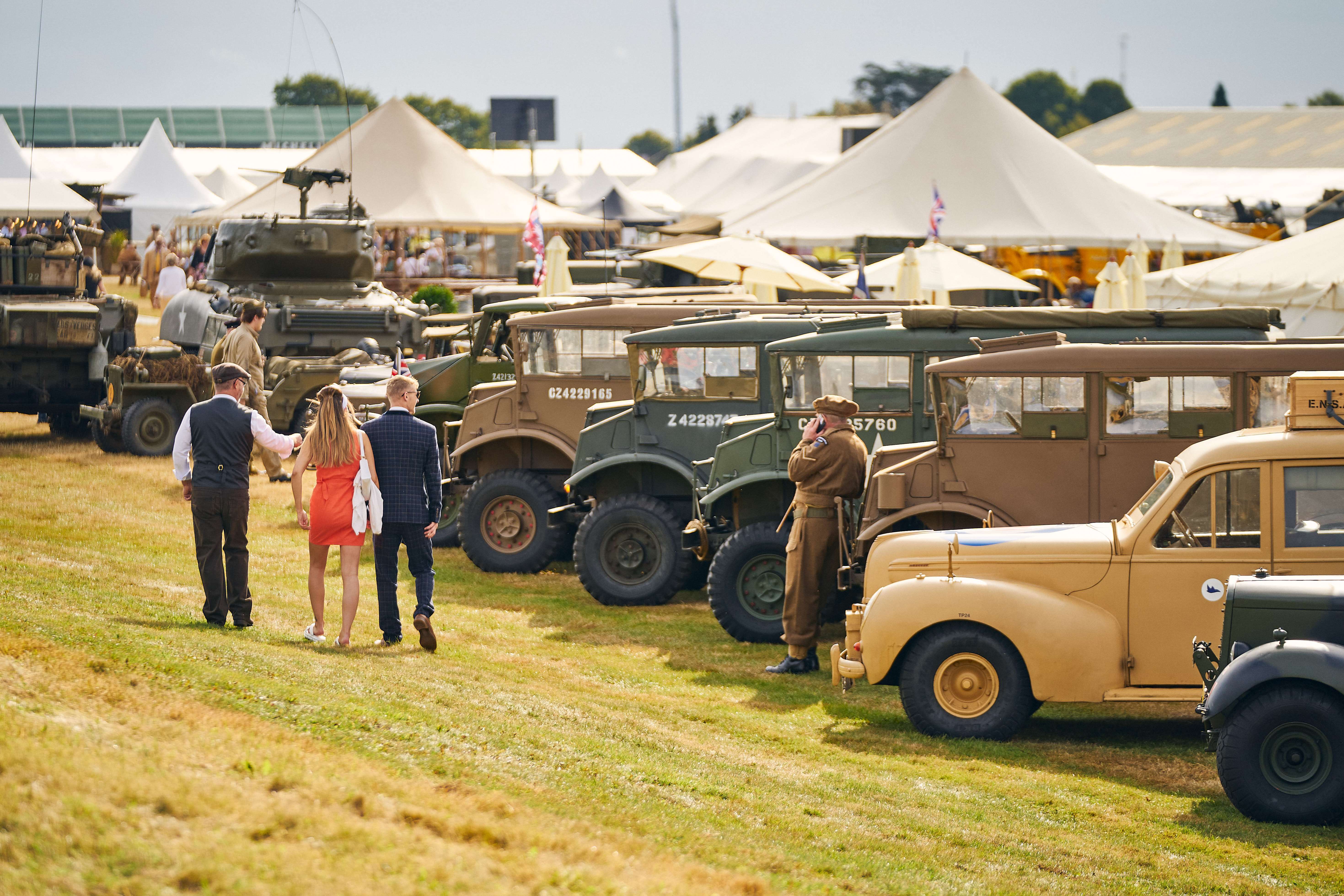 Generations of heroes honoured in Victory Parade | Goodwood Media Centre