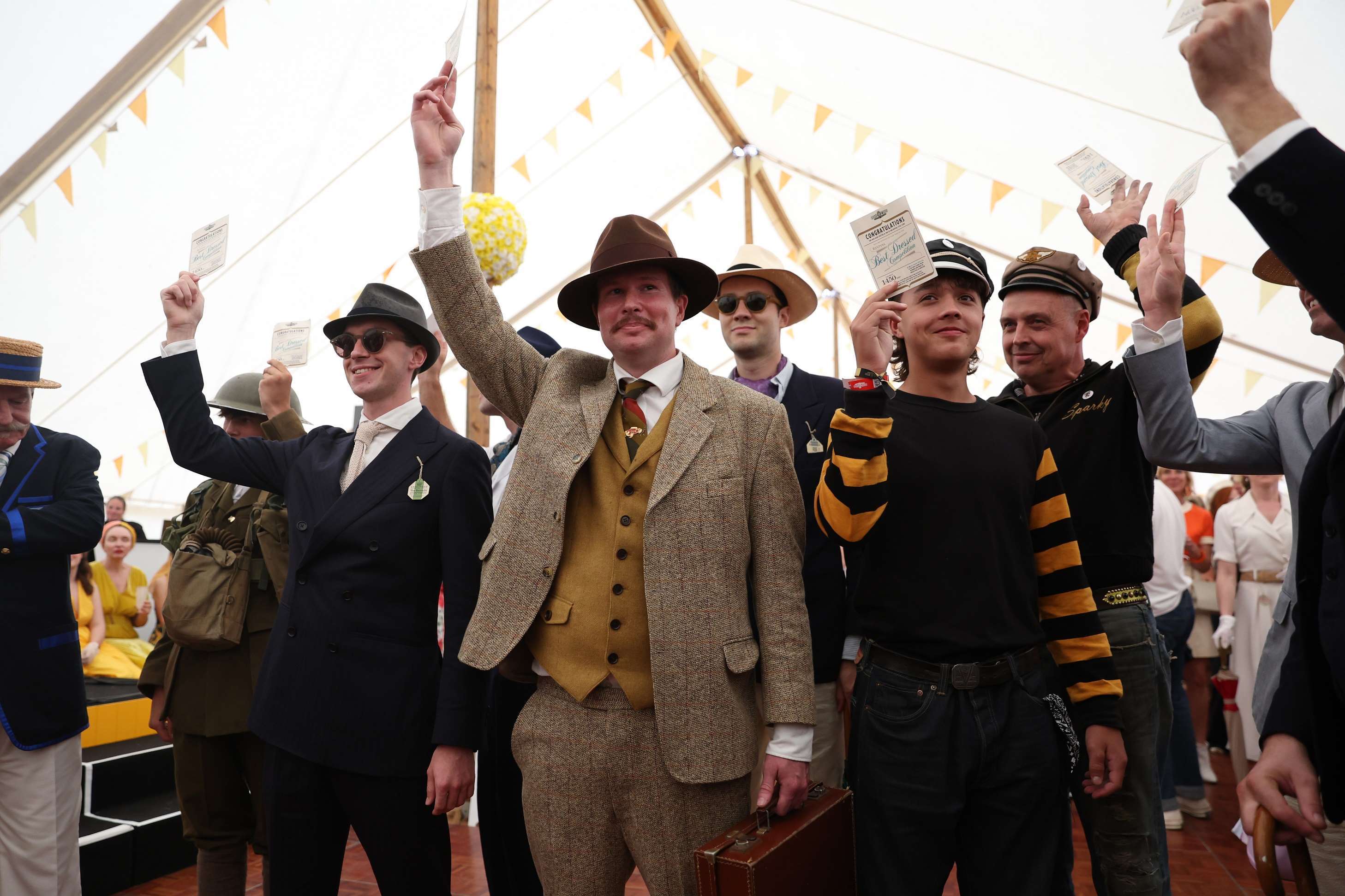 Best Dressed Competition at the 2023 Goodwood Revival: Image Highlights ...