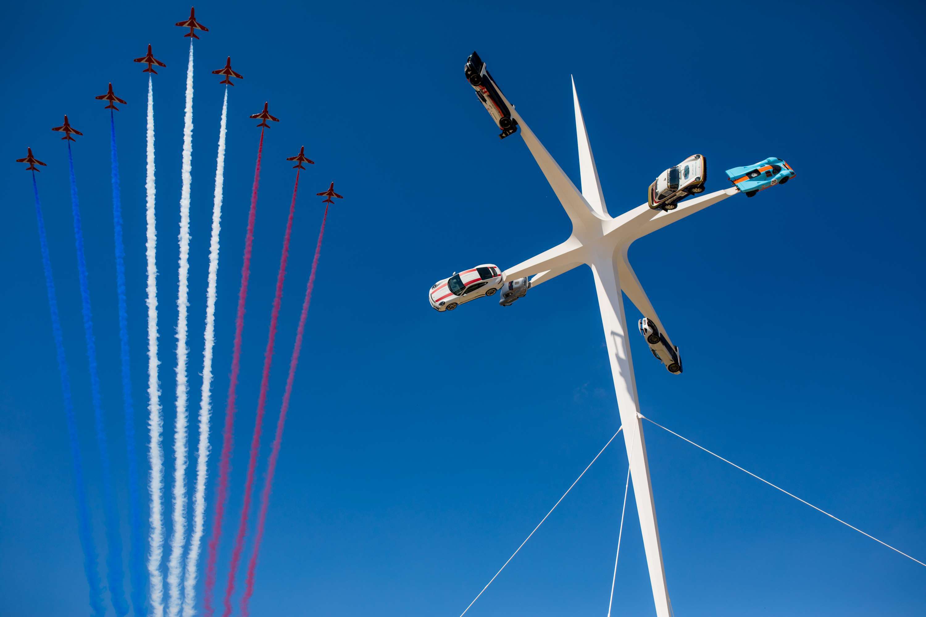 Goodwood - Look up! Red Arrows to put on spectacular display at the ...